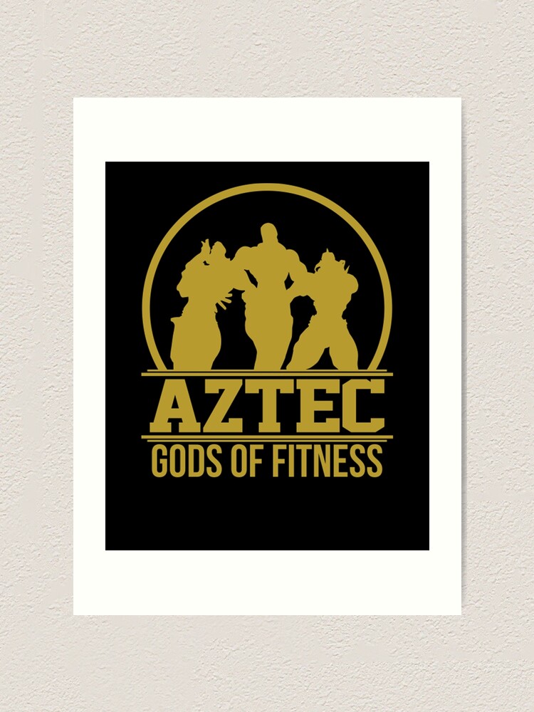 "Aztec Gods of Fitness jojos.bizarre adventure -" Art Print by ...