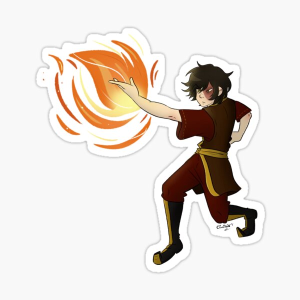 "Zuko - Avatar: The Last Airbender" Sticker for Sale by ciwisart ...