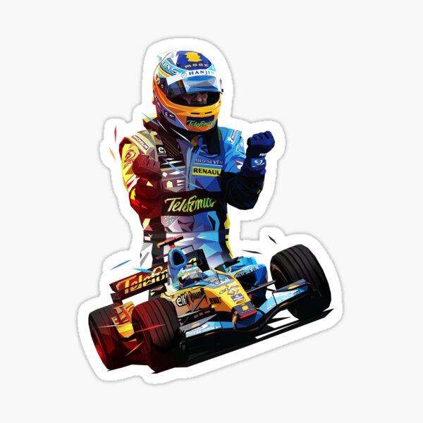 Sticker: F1 V10 | Redbubble