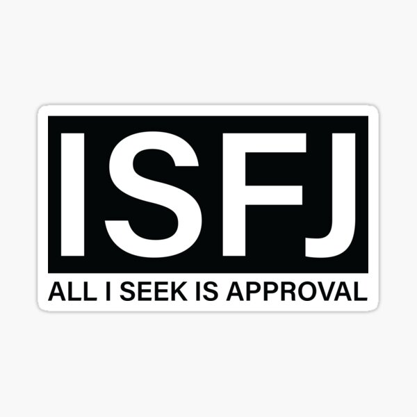 "ISFJ - Myers Briggs - 16 Personality Types" Sticker for Sale by ...