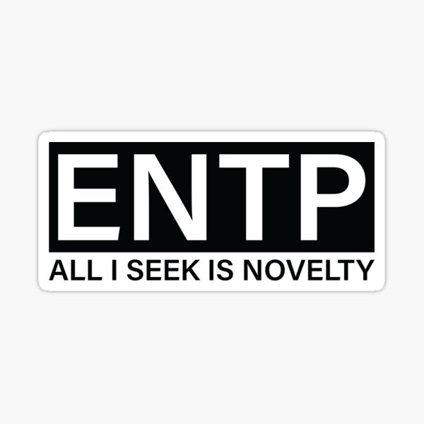 "ENTP - Myers Briggs - 16 Personality Types" Sticker for Sale by ...