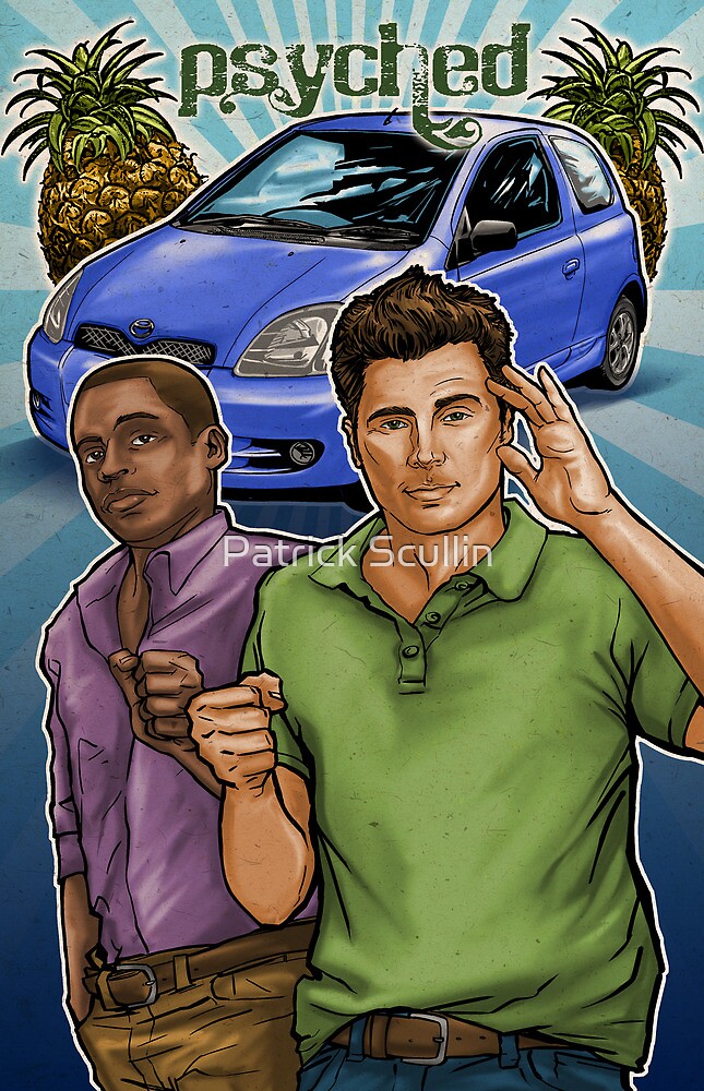 "Psyched" by Patrick Scullin | Redbubble