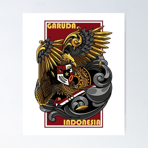 "Garuda Indonesia Logo" Poster for Sale by Dewirumbaina | Redbubble