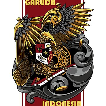 "Garuda Indonesia Logo" Poster for Sale by Dewirumbaina | Redbubble