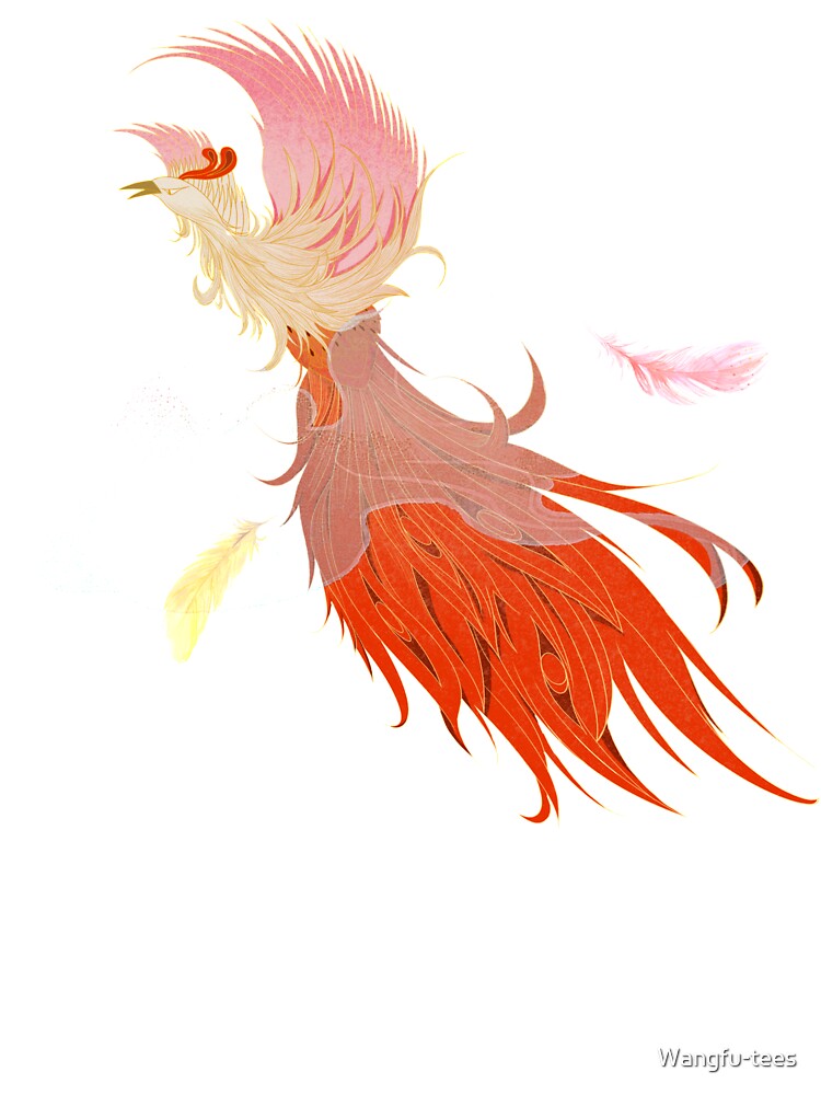 Pink Phoenix Bird