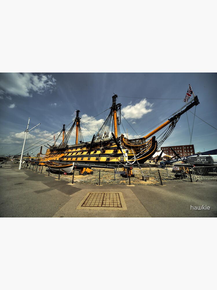 "HMS Victory" Sticker for Sale by hawkie | Redbubble