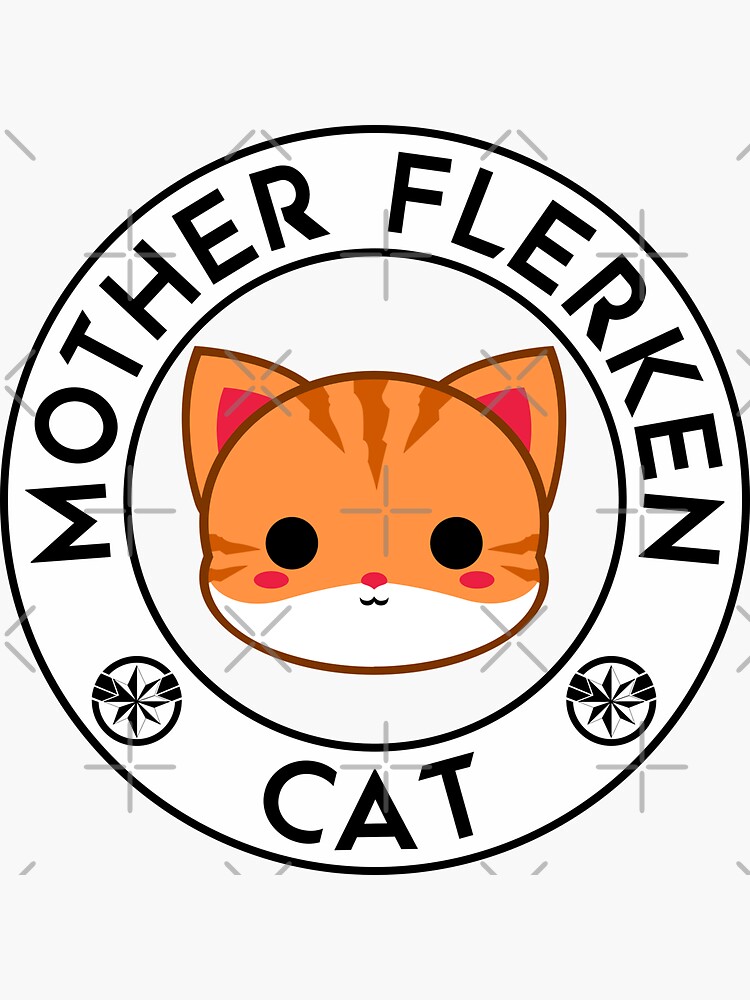 "Mother Flerken Cat" Sticker for Sale by fanartdesigns | Redbubble