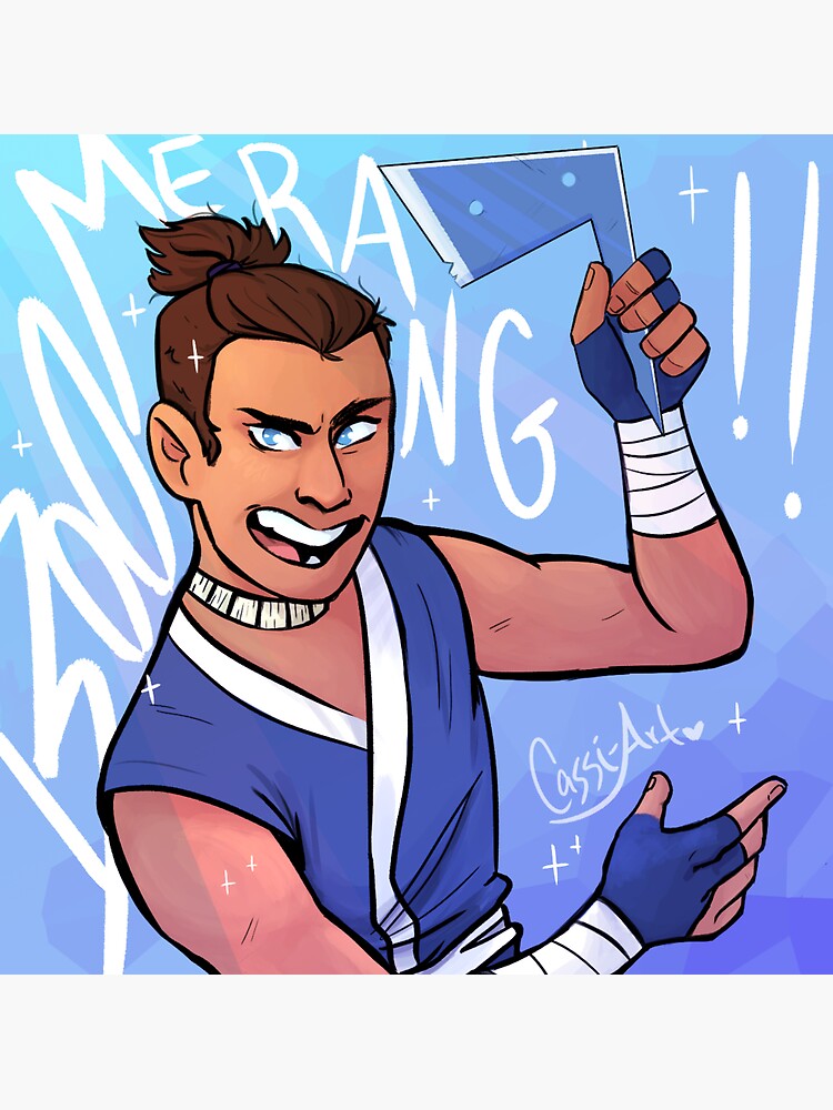 "Boomerang" Sticker by Cassi-Art | Redbubble