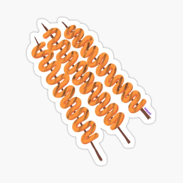 "BBQ Series - isaw" Sticker for Sale by sayuni-art | Redbubble