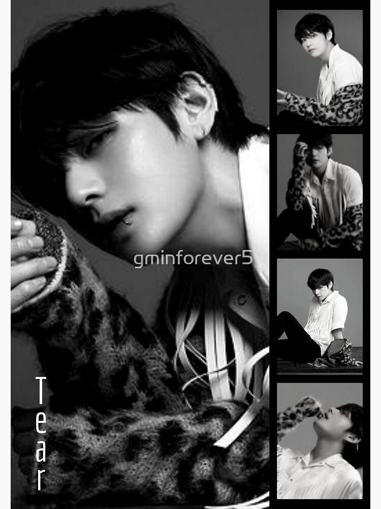 "bts V love yourself tear photoshoot " Sticker by gminforever5 | Redbubble