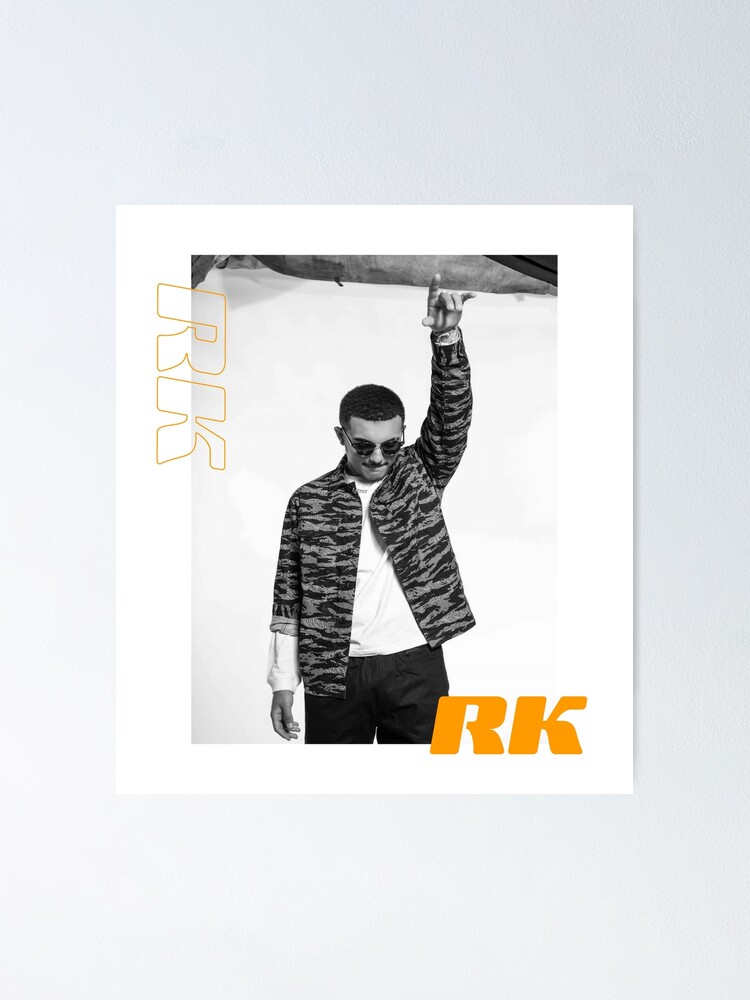 Poster « RK », par WooBack10 | Redbubble