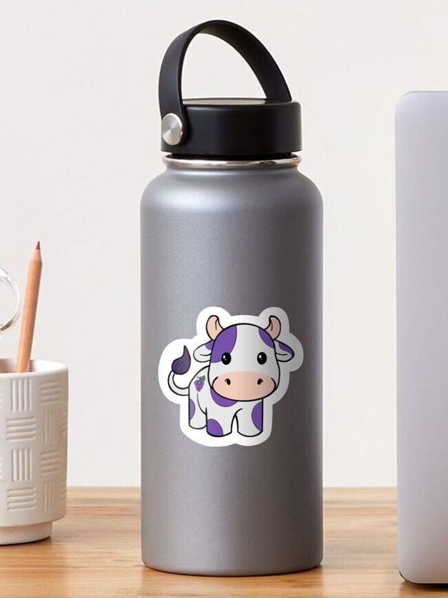 "Grape Cow" Sticker for Sale by AshleyDesignz | Redbubble