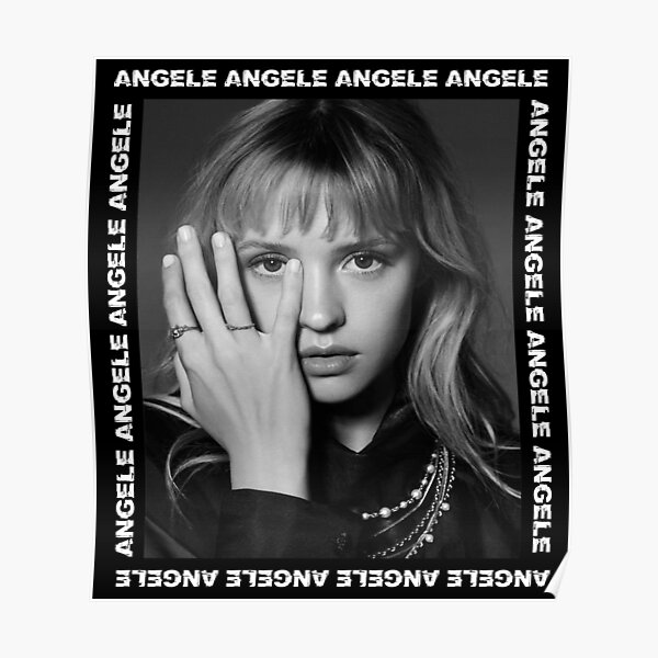 Poster « Angèle », par WooBack10 | Redbubble