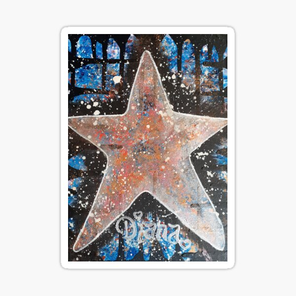 "Blue Star" Sticker for Sale by DianasSmile | Redbubble