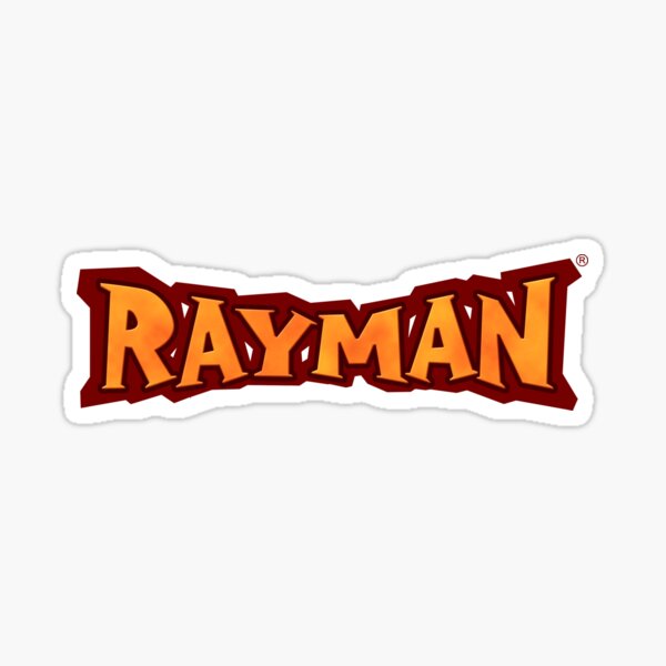 "Rayman logo" Sticker for Sale by Fredsterface | Redbubble