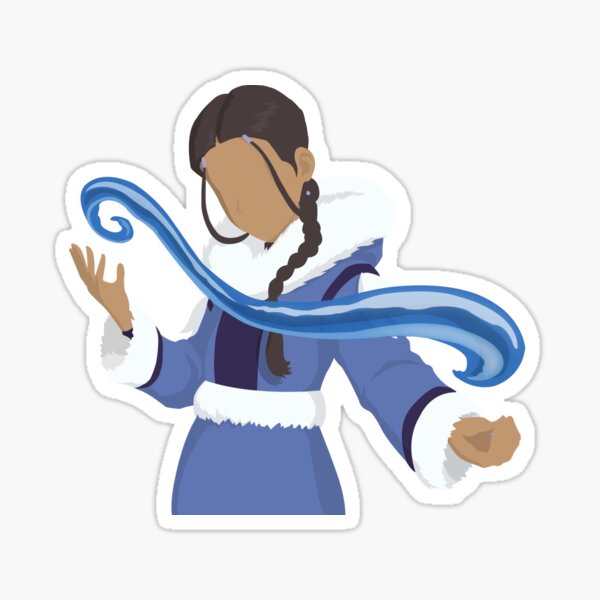 "Avatar - Katara Minimal" Sticker for Sale by IsaiahA002 | Redbubble