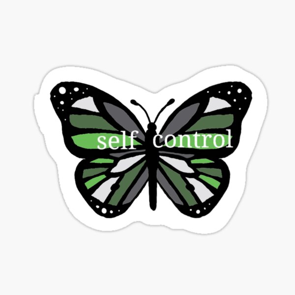 "Self Control Sticker" Sticker by SoundUpStickers | Redbubble