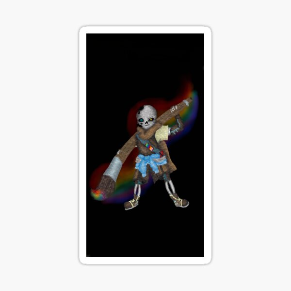 "Ink Sans" Sticker for Sale by MoonRushers | Redbubble