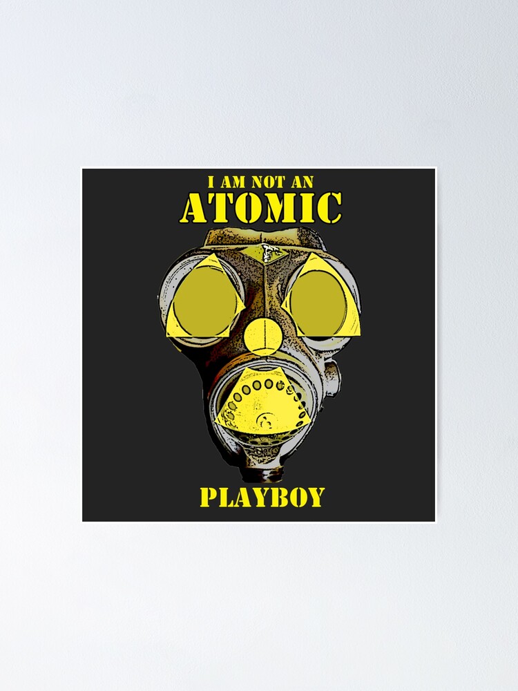 "atomic playboy" Poster for Sale by technotic | Redbubble