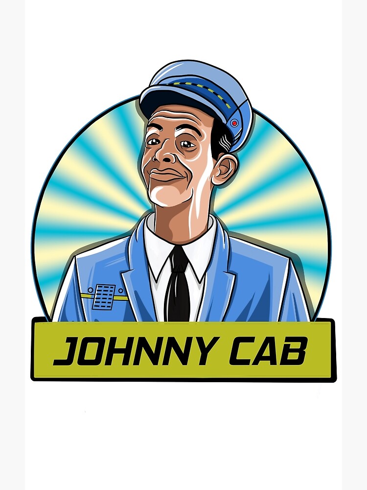 "Johnny cab" Poster for Sale by wetchickenlip | Redbubble