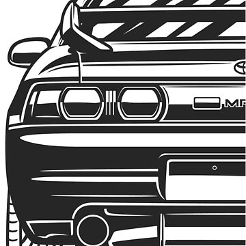 "MR2 SW20" Poster for Sale by OlegMarkaryan | Redbubble