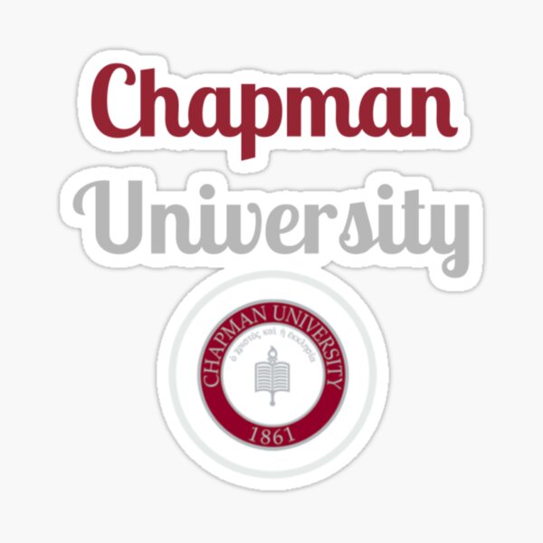 "Chapman Logo" Sticker for Sale by Ka1830 | Redbubble