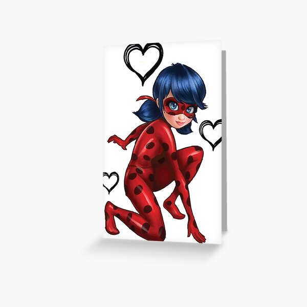 Miraculous Ladybug Greeting Cards | Redbubble