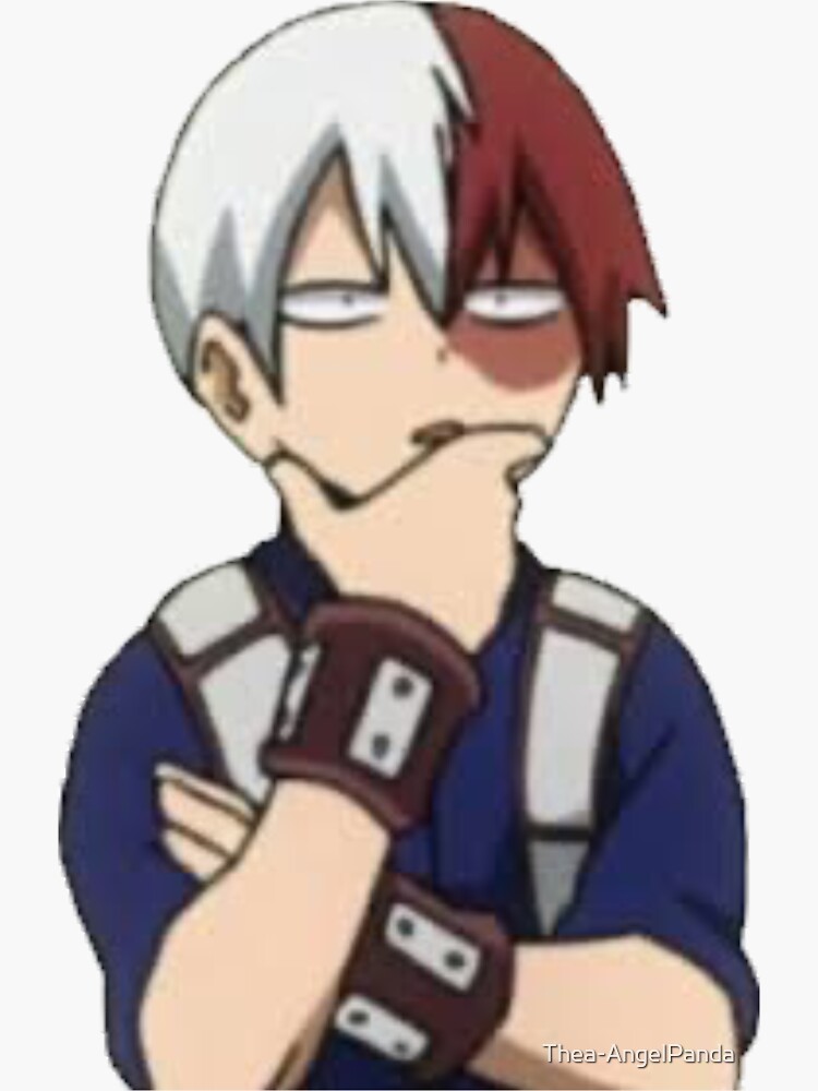 "Derp Todoroki " Sticker for Sale by Thea-AngelPanda | Redbubble