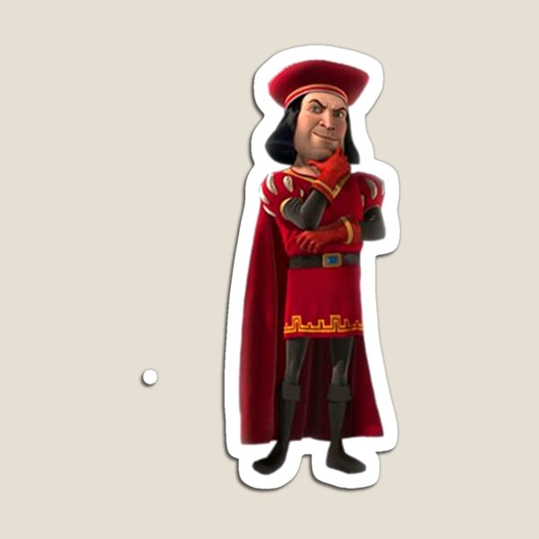 "Lord Farquaad from Shrek" Magnet for Sale by Daisy Collins | Redbubble