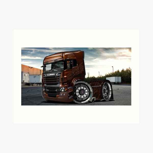 Scania Art Prints | Redbubble