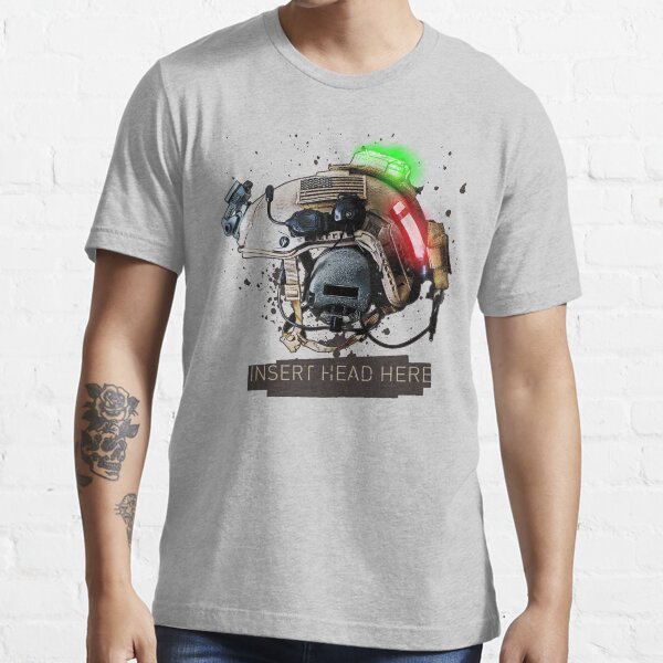 "Tacticool Helmet" T-shirt for Sale by furrydee | Redbubble | devgru t ...