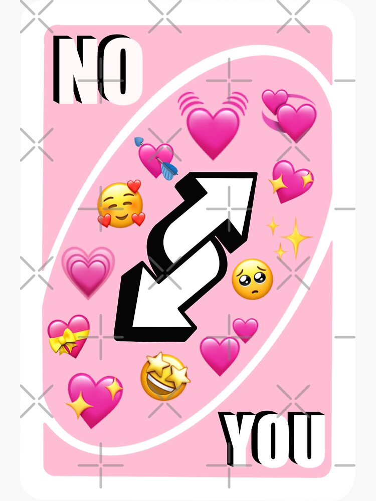 "No You Uno Reverse" Sticker for Sale by aleja18 | Redbubble