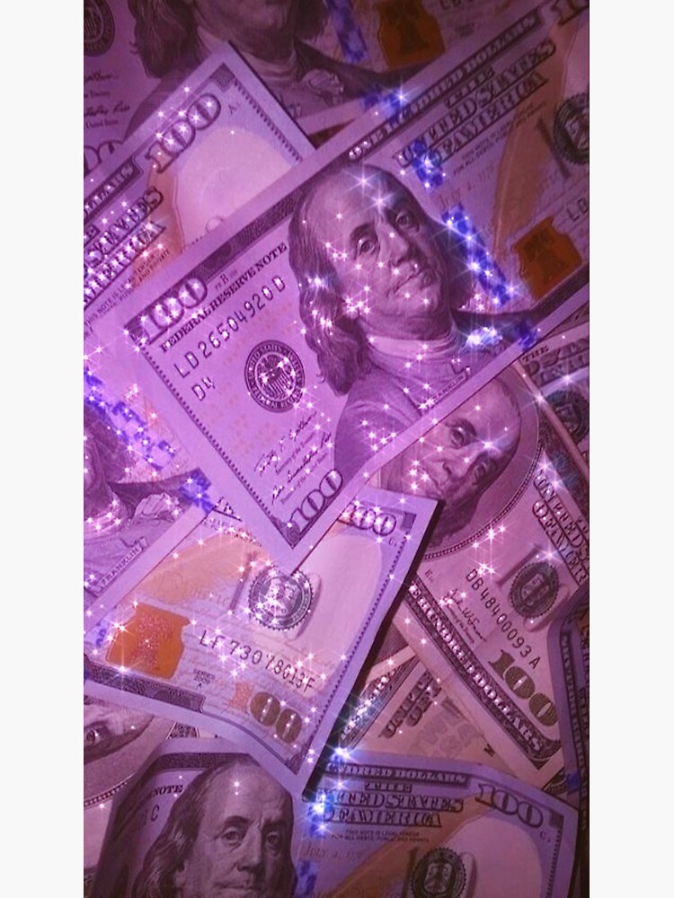 "money aesthetic" Sticker for Sale by averyyyg | Redbubble