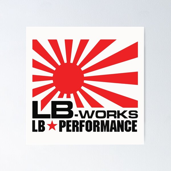 "Liberty walk LB Performance" Poster for Sale by JDMShop | Redbubble