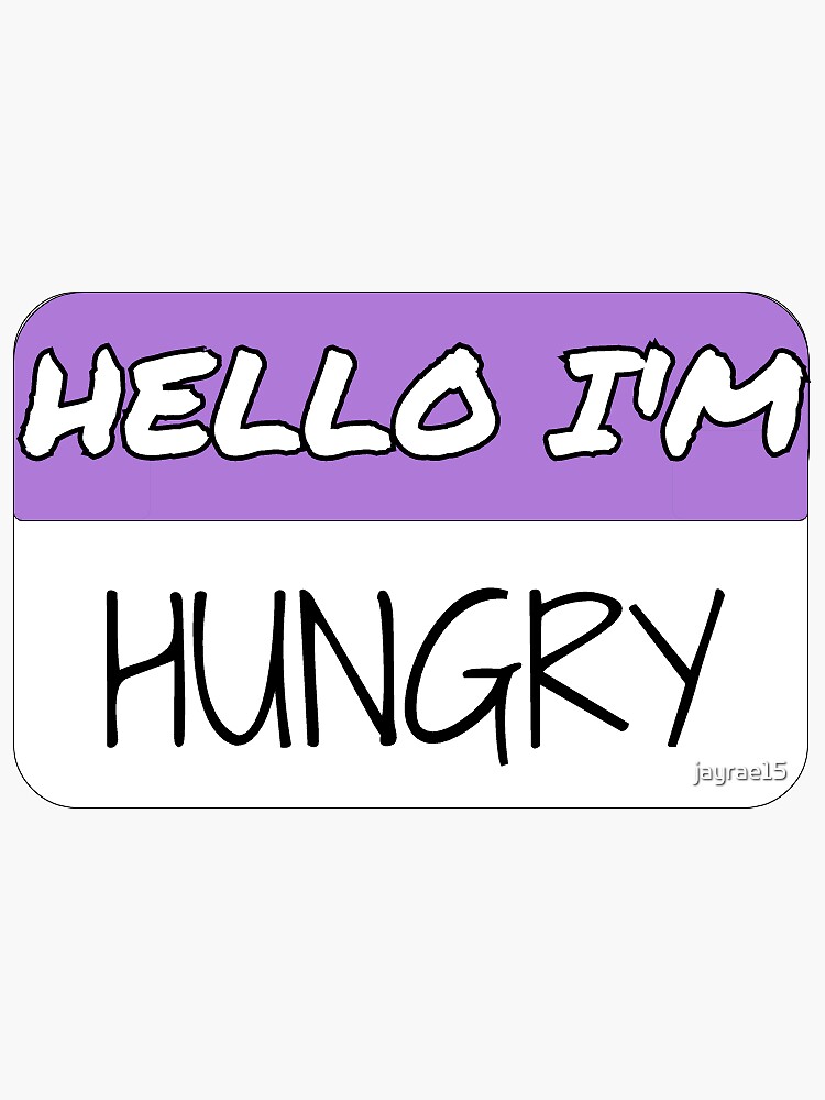 "Hello I'm" Sticker by jayrae15 | Redbubble