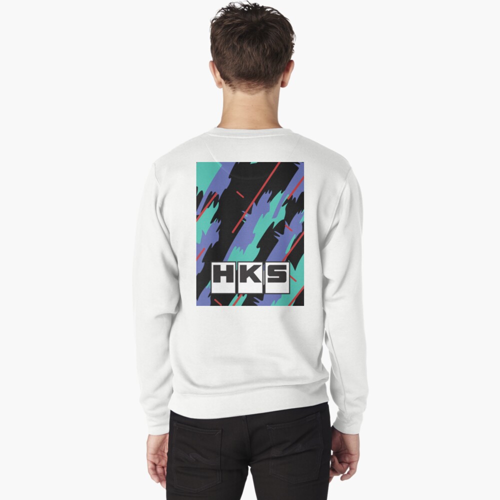 "HKS Retro Pattern" Zipper Pouch for Sale by JDMShop | Redbubble