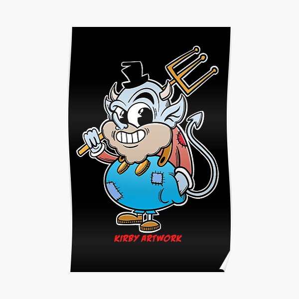 "Grin" Poster for Sale by kirbyartwork | Redbubble