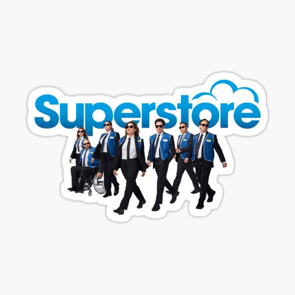 "Superstore TV Show " Sticker for Sale by ayeshaha2020 | Redbubble