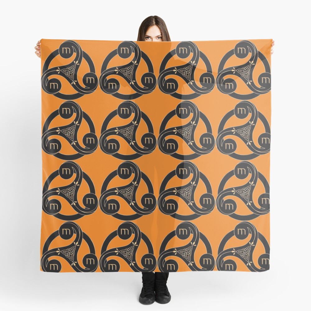"Merlin-symbol" Scarf by KikkaT | Redbubble