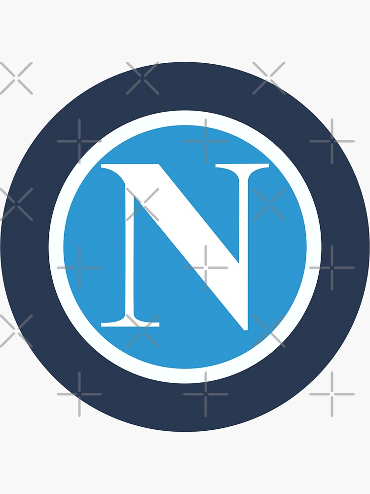"NAPOLI" Sticker for Sale by e-uniform | Redbubble