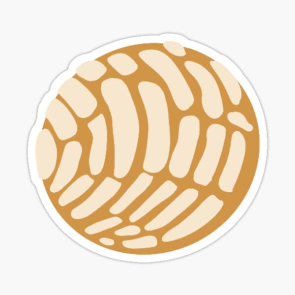 "White Concha" Sticker for Sale by gabbymrqz | Redbubble