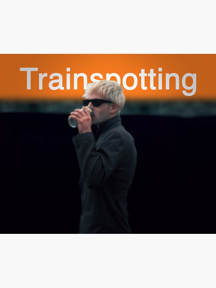 "Trainspotting Sick boy" Sticker by Johnny2054 | Redbubble