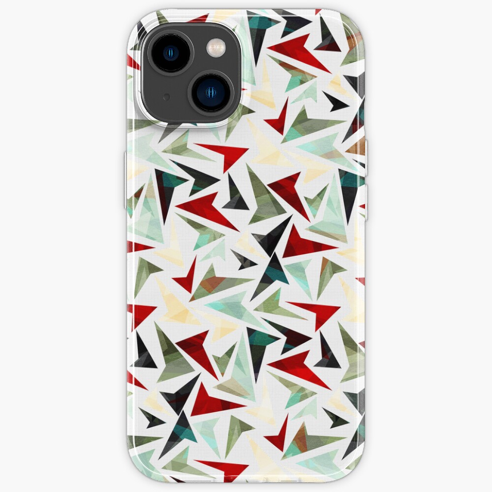"Colorful Geometric Shapes Pattern" iPhone Case for Sale by ...
