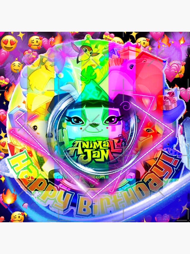 "animal jam " Sticker by farfalla68 | Redbubble