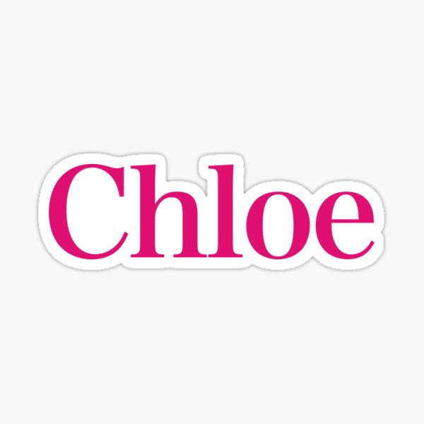 "Standard Pink in "Chloe"" Sticker for Sale by CGOimages | Redbubble