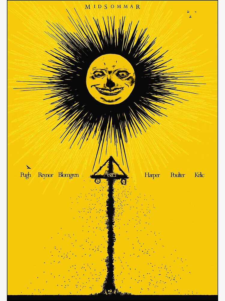 "Midsommar — Solsken" Poster for Sale by SMS2KINGPAIMON | Redbubble