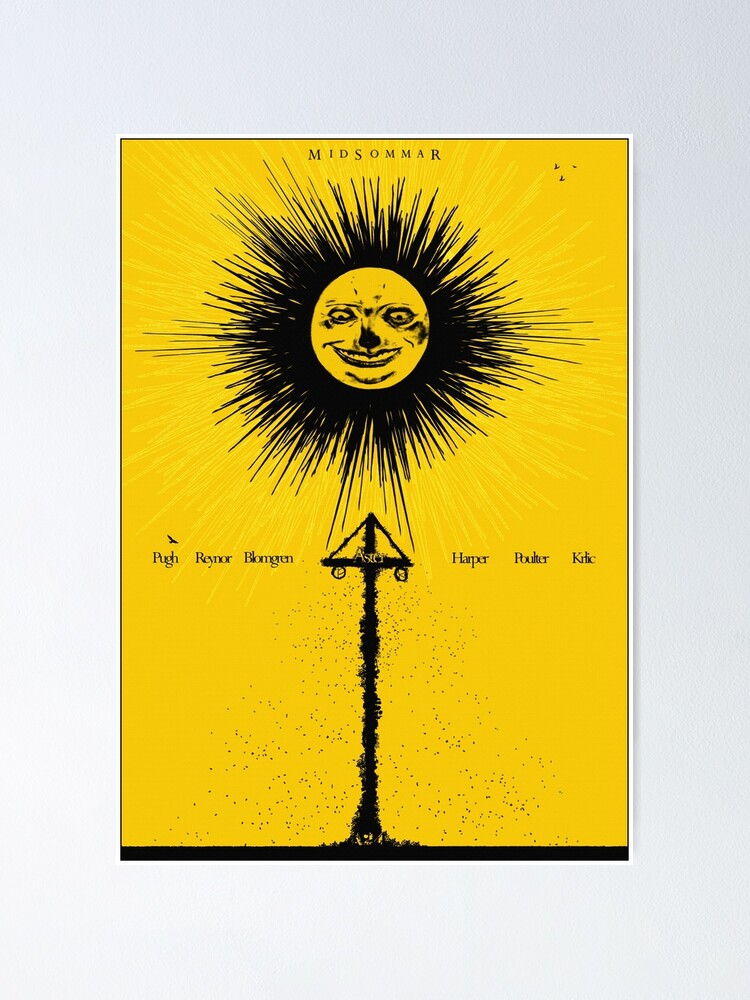 "Midsommar — Solsken" Poster for Sale by SMS2KINGPAIMON | Redbubble
