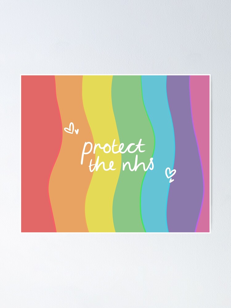 "protect the nhs " Poster by Ceri-Creative | Redbubble