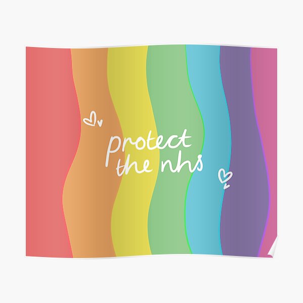 "protect the nhs " Poster by Ceri-Creative | Redbubble