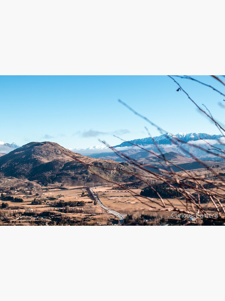"The road to Queenstown" Sticker for Sale by Curious-Camera | Redbubble